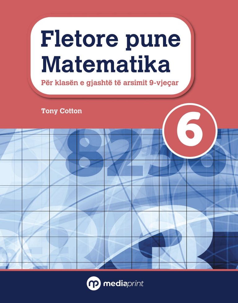 Libër mësuesi Matematika 6 – Media Print
