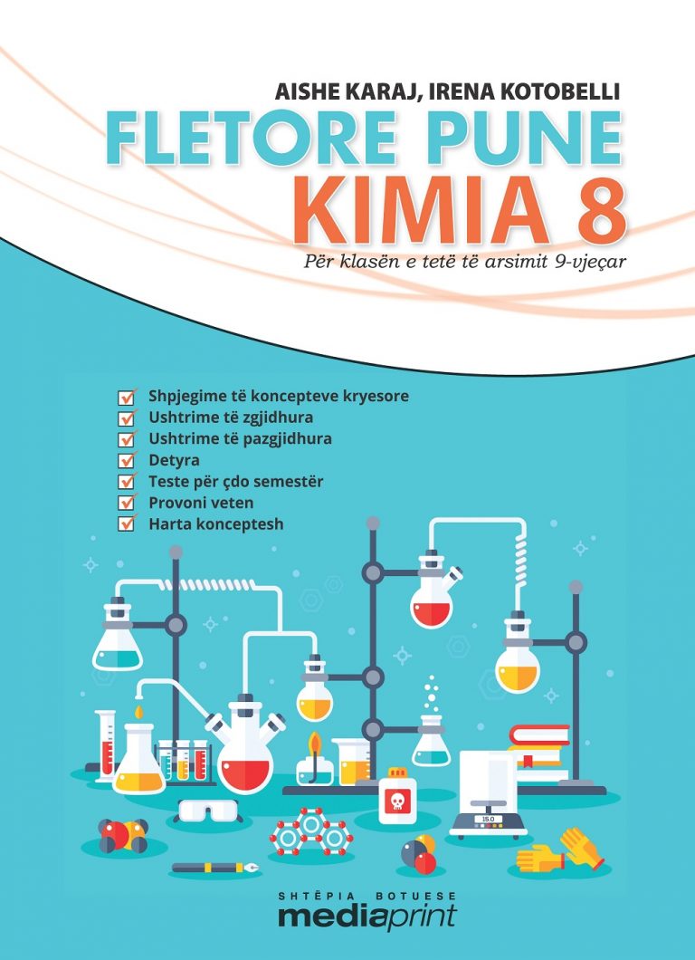 Libër mësuesi Kimia 8 – Media Print